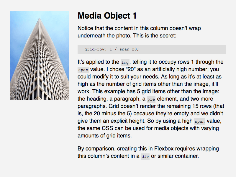Media Object - CSS Makeovers