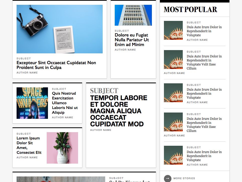 Wired Homepage - CSS Makeovers